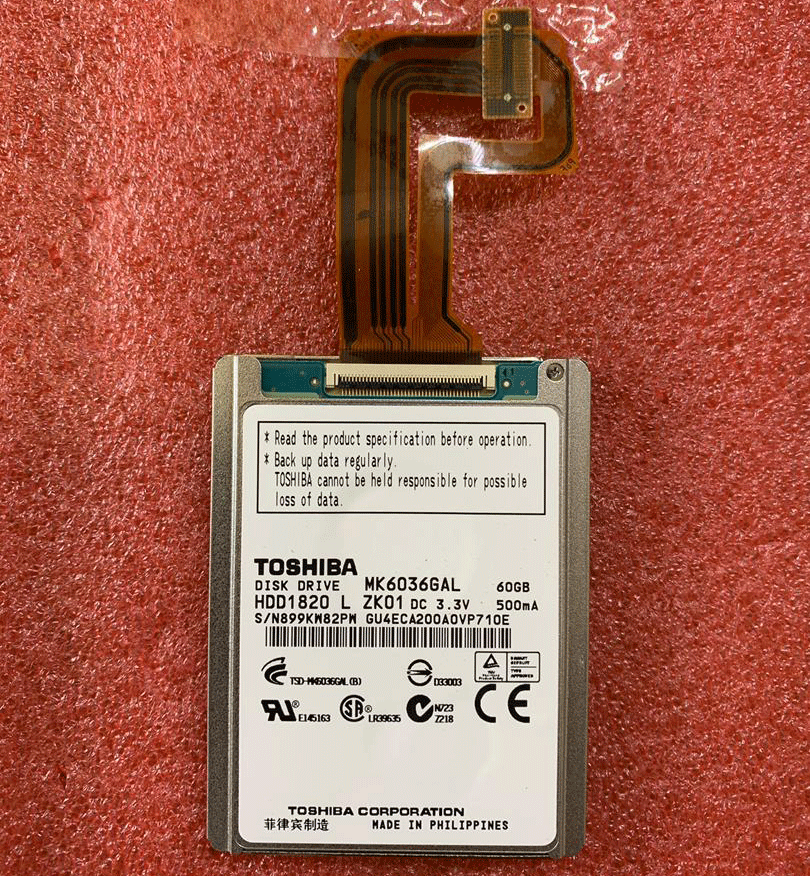 کوچکترین هارد دیسک دنیا ( 1.8 اینچی ) - مرکز بازیابی اطلاعات